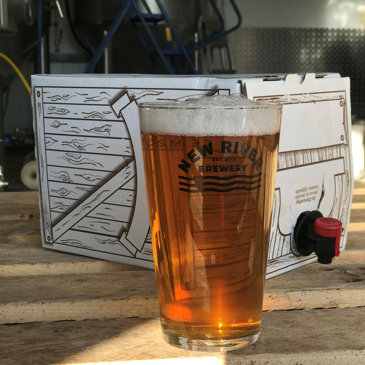 Beer in a box – New River Brewery